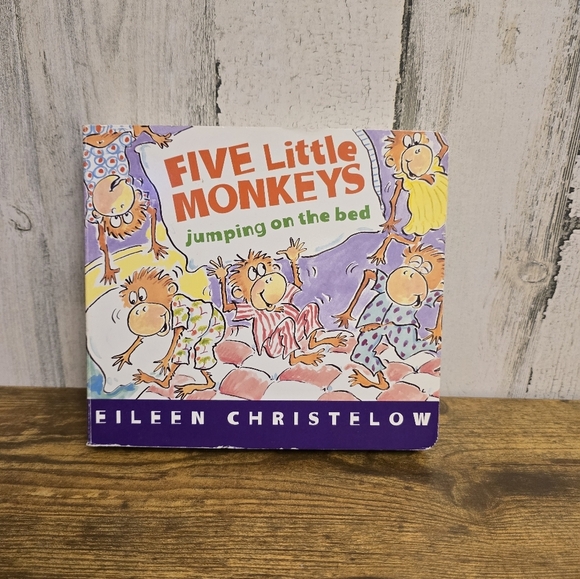 Toys | Five Little Monkeys Board Book | Poshmark